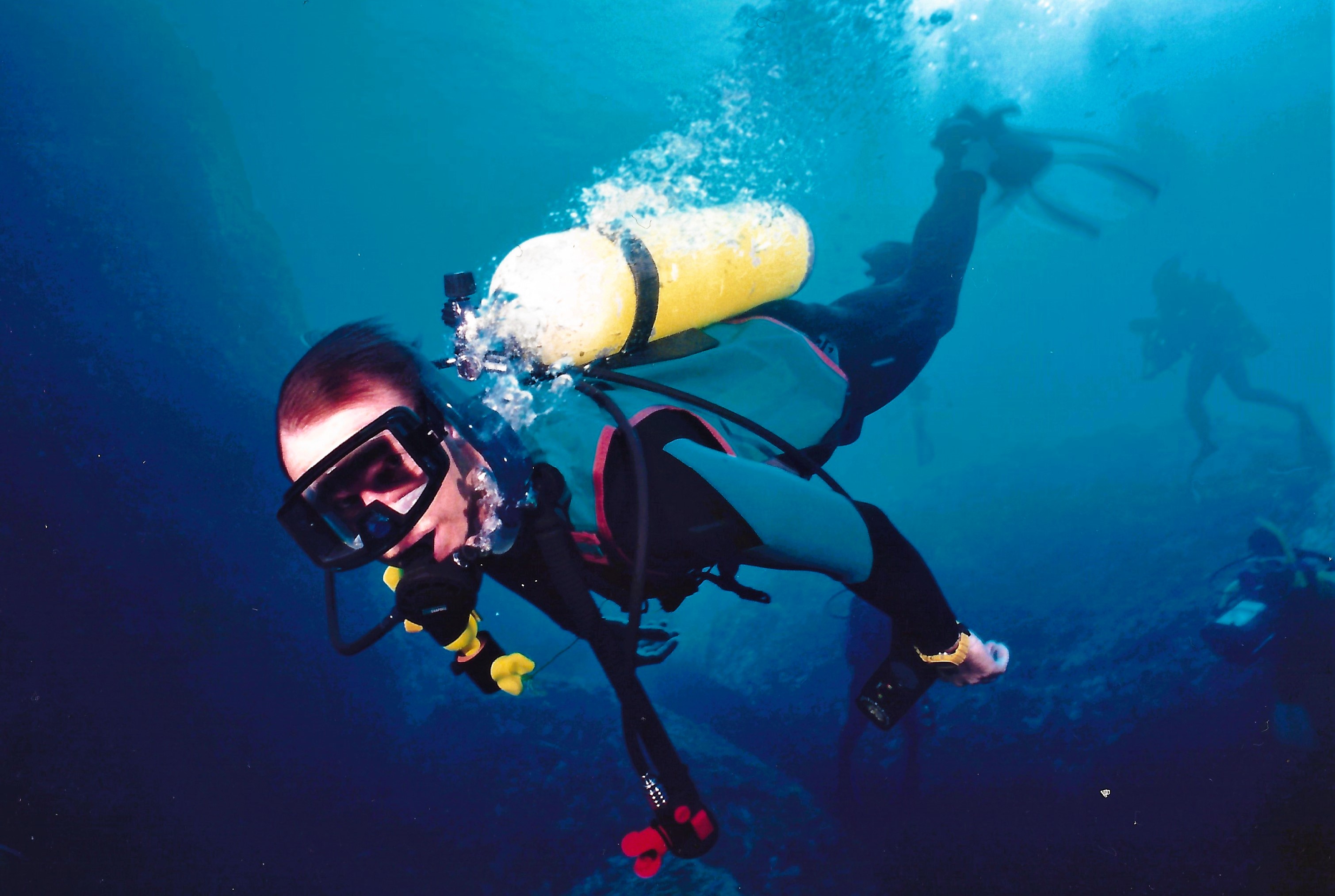 Shark Dive in Burma - Texas Yeti Books